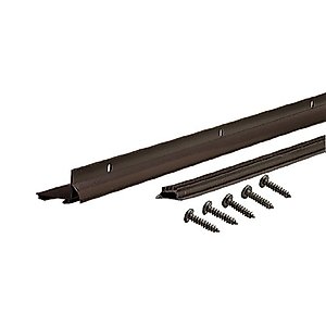 M-D Building Products 69505 48-Inch DB001 L-Shaped Door Bottom with Drip Cap, Bronze
