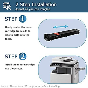 Leize Compatible Toner Cartridge Replacement for Sharp MX-31NT (MX-31NTBA MX-31NTCA MX-31NTMA MX-31NTYA) High Yield use for MX-2301N 2600N 3100N 3101N 4100N 4101N 5000N 5001N Printers [KCMY-4 Pack]
