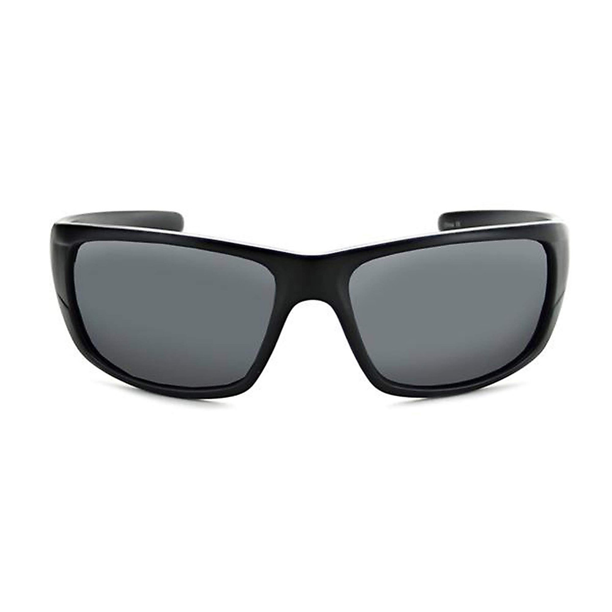 Optic Nerve Polarized Sport Contra Matte Black Frame, Smoke/Silver Lens Sunglasses