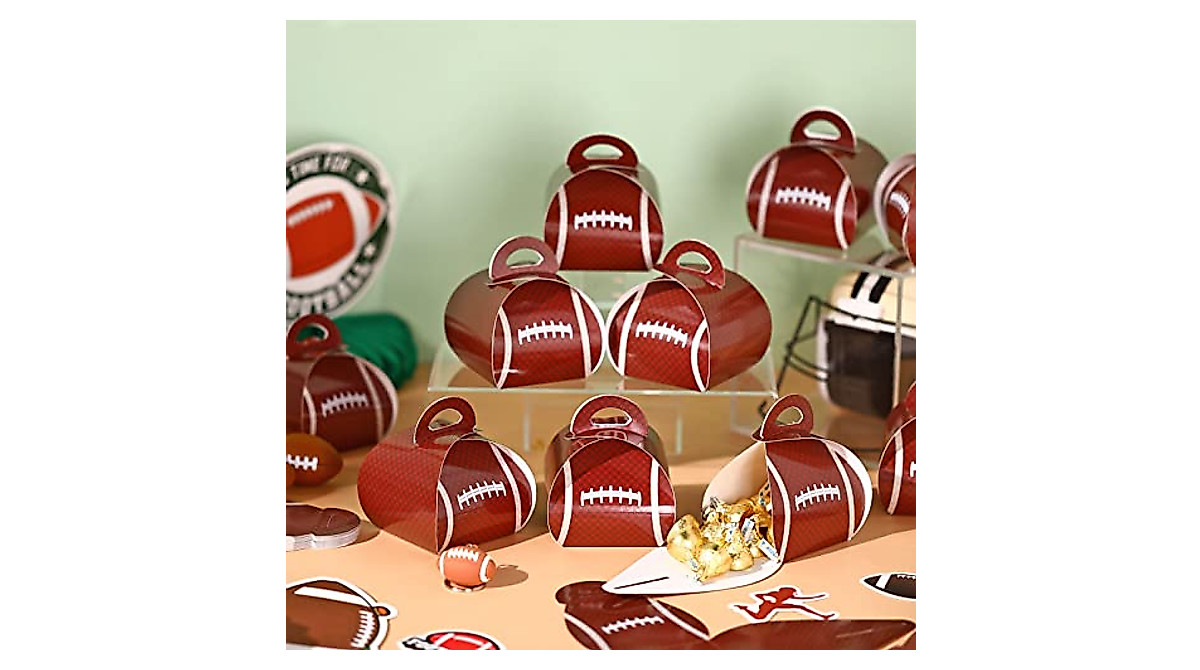 36 Pack Sports Party Favor Boxes - Perfect for Themed Events