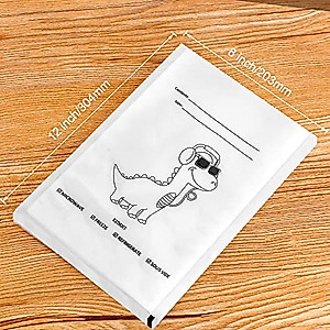 EZDOIT Vacuum Sealer Bags Commercial Grade for Food Saver, Food Sealer Bags BPA Free, Heavy Duty, Food Vac Bags for Storage Meal Prep or Sous Vide 100 Pack (8'' x12'')