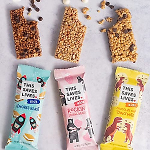 This Saves Lives Snack Bars (Variety Pack, 0.88 Ounce (Pack of 15))