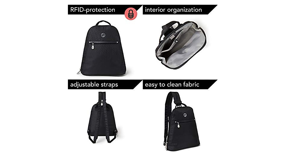 Baggallini Memphis Convertible Backpack - Stylish & Water-Resistant