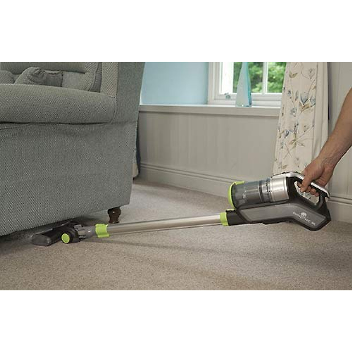 Sweepovac Incredibly Powerful 18Kpa StickVac Cordless Battery Operated Lightweight Stick Vacuum Cleaner Hard Floors, Carpets, Cars, Pets