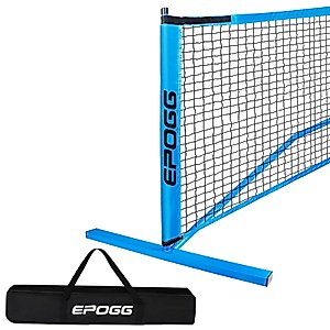 Hamino Pickleball Net Set, 22ft Official Size Pickle Ball Net, Pickleball Set with Net - 4 Paddles 2 Balls Carrying Bag Strong Steel Frame, Portable Indoor Outdoor Driveway Fun for All Ages