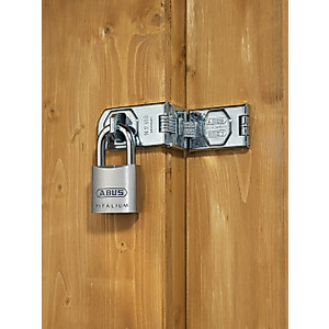 ABUS 80TI/40 Titalium™ Aluminum Alloy Padlock Keyed Different- Long Nano Protect Steel Shackle (1-1/2")