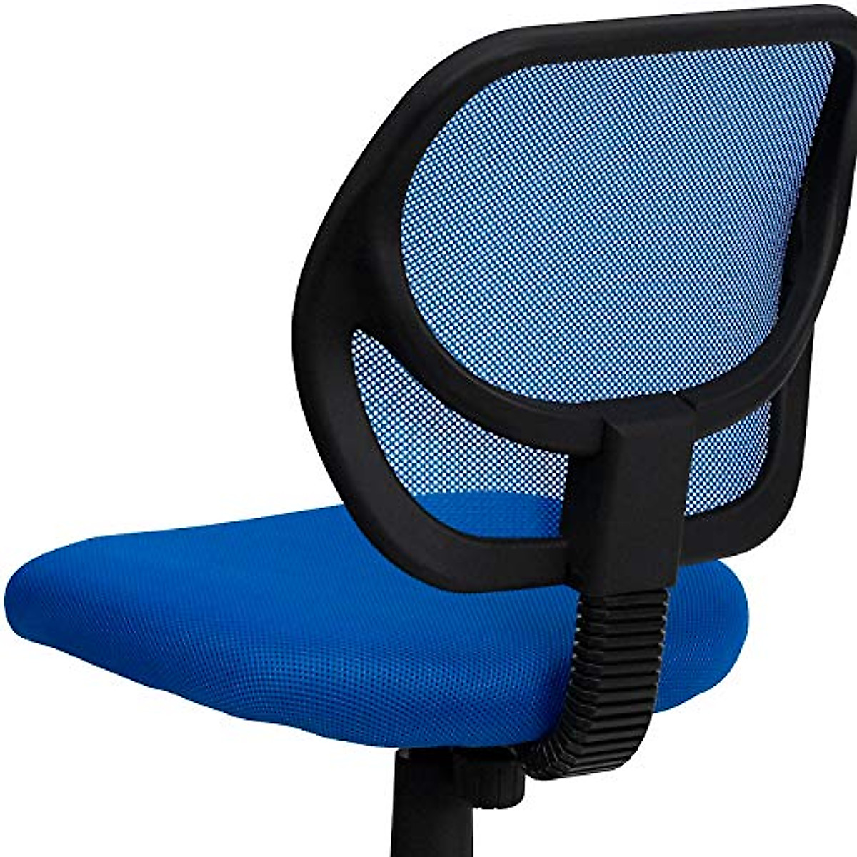 Flash Furniture Neri Low Back Blue Mesh Swivel Task Office Chair