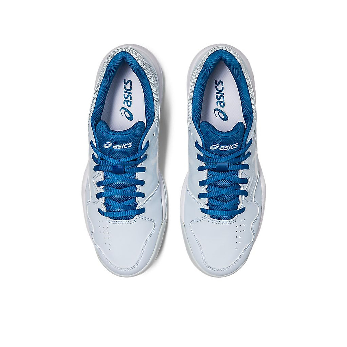 ASICS Women's Gel-Dedicate 7 Clay Tennis Shoes, 8, Sky/White