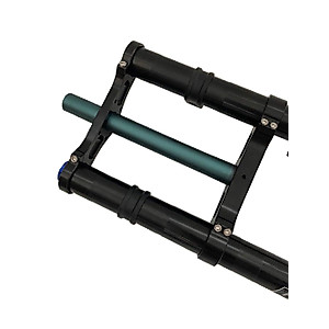 NBPOWER 26 * 4.0 Bike Air Fat Fork- Oil Spring Suspension Fork, Snow/Beach Fat KKE Fork 26 * 4.0 Tires, Alloy Material Fit 4.0" Tire Mountain Bike