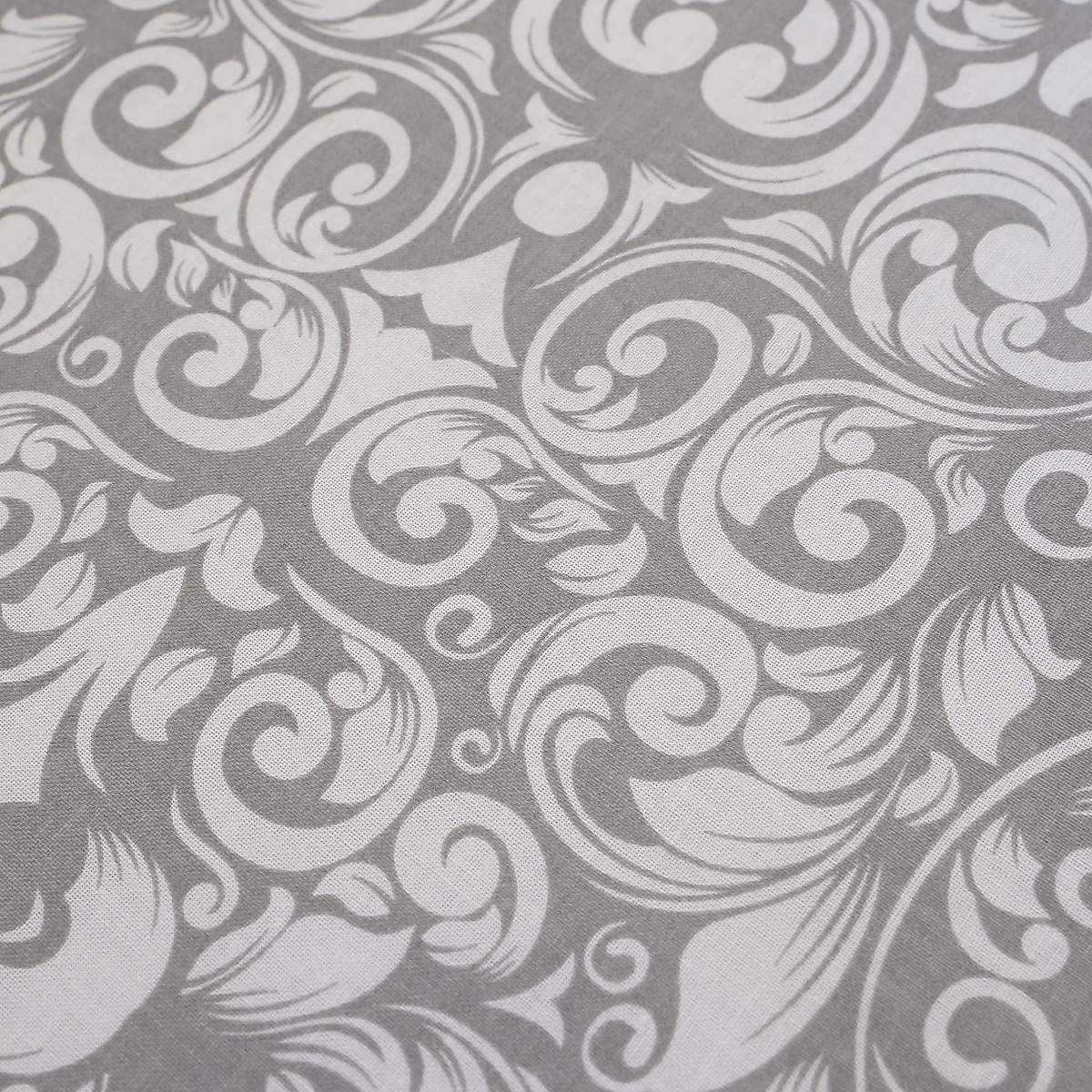 Westex Floral Damask Heavy Duty Ironing Board Cover and Pad, Thick 3-Layer Stain Resistant Padding, Elasticized Skirt, Click-to-Close Fastener, 15 x 54 Inch (Board NOT Included, Cover ONLY)