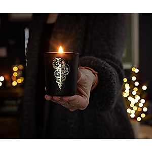 Harry Potter Dark Arts Scented Soy Wax Candle Collection, Set of 4 with Unique Fragrances | 20-Hour Burn Time | Home Decor Housewarming Essentials, Wizarding World Hogwarts Gifts and Collectibles