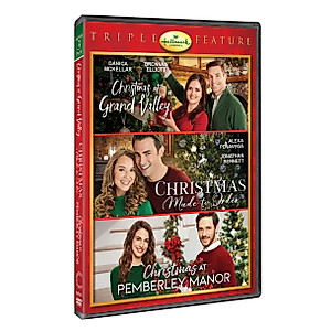 Hallmark Holiday Collection Triple Feature: Christmas At Grand Valley / Christmas Made to Order / Christmas at Pemberley Manor