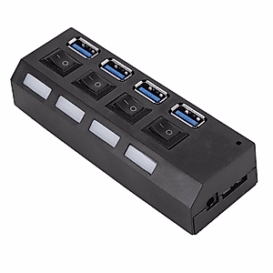 Practical USB Docking Station, Durable USB Hub, Portable Computer Peripherals for Office Home Computer Accessories