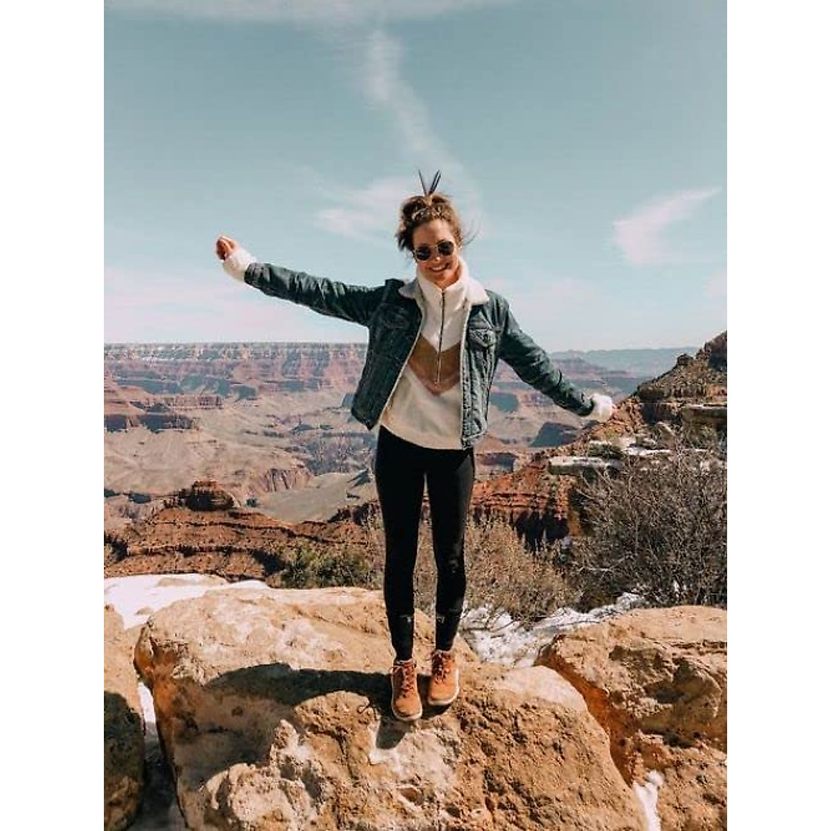 High Waisted Leggings for Women No See-Through-Soft Athletic Tummy Control Black Pants for Running Yoga Workout(3 Pack Black Grey Black Print,Small-Medium)