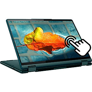Lenovo 2023 Yoga 13.3" FHD Touchscreen Laptop, AMD Ryzen 5 5500U(> i5-10200H), 8GB LPDDR4x-4266, 512GB PCIe SSD, Fingerprint, Backlit Keyboard, Webcam, WiFi 6, HDMI, Type-A&C, Win 11, CUE Accessories