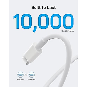 3 Pack i Phone 15 Charger Fast Charging, 20W USB C Charger Block with 6FT USB C i Phone 15 Charger Cable Compatible with Phone 15 Pro Max /15 Plus/,Pad Pro 12.9"/11",iPad Air 5th/4th 10.9"