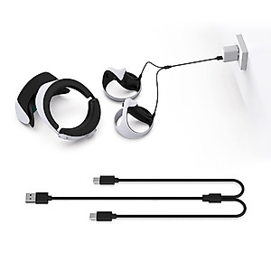 Charging Cable for PS VR2 Handle One Out of Two Charging Cable for PS5 Handle Type-C Interface Charging Cable