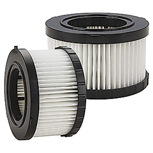 A-KARCK DC5151H Replacement Filter 2 Pack Compatible with DeWalt DC5151H DC515 DCV517 Wet Dry Vacuum