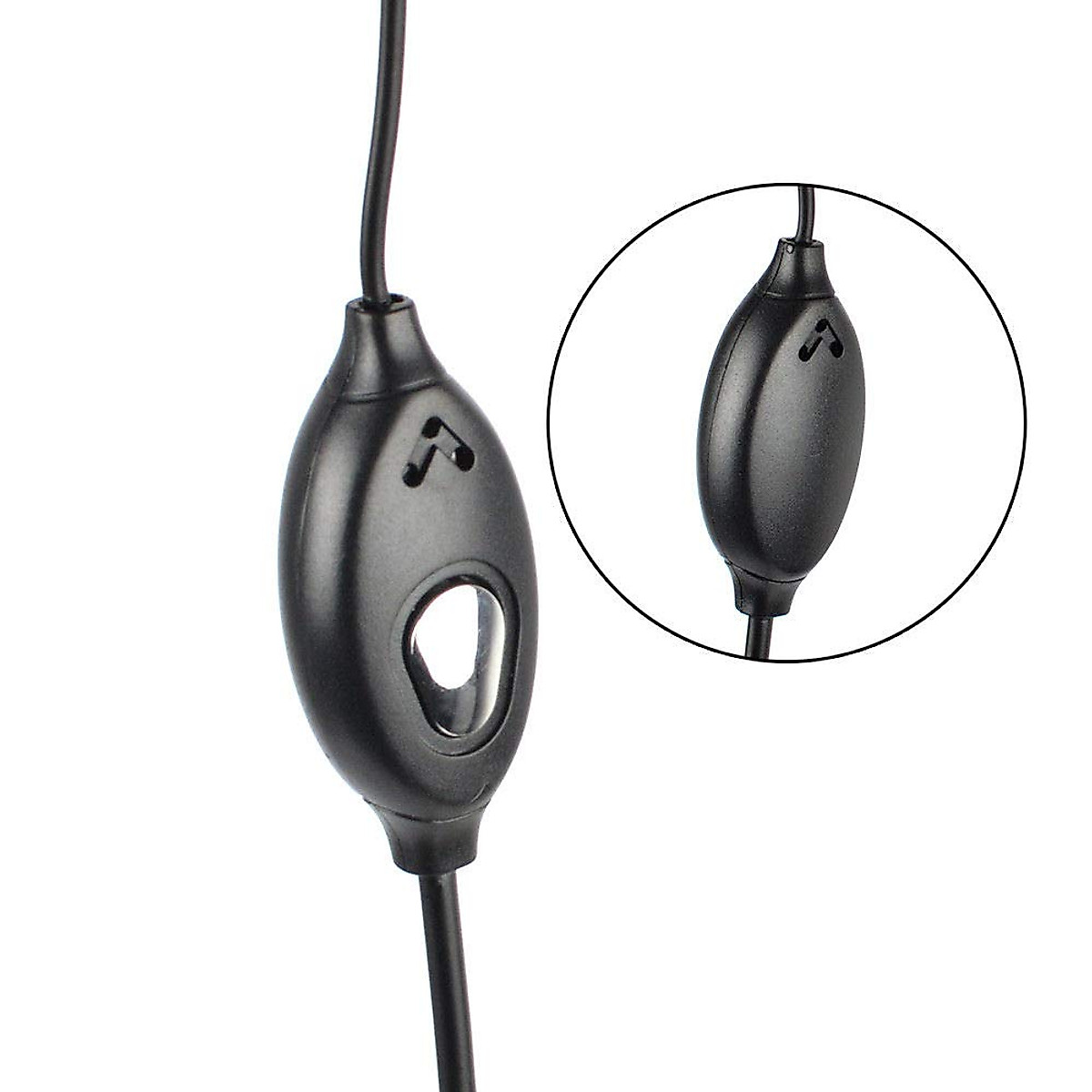 abcGoodefg G Shape Ear-Clip Earpiece Headset Mic Compatible with Kenwood PUXING Baofeng UV-5R UV-82 BF-UV5R TYT UV-5RA HYT 666s 777s 888s Retevis H-777 Talkabout Walkie Talkie (20Pack)