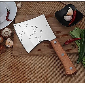 MLG Tools Bone Knife, Full Tang Meat Cleaver Knife Heavy Duty Bone Axe Butcher Cleaver, for big bone and frozen meat