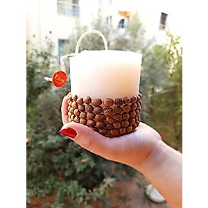 Coffee candle - 2 pcs coffee Scented Decorative Candle, Customized Gift, Coffee Bean Therapy Candles, special design interior decoration birthday gift