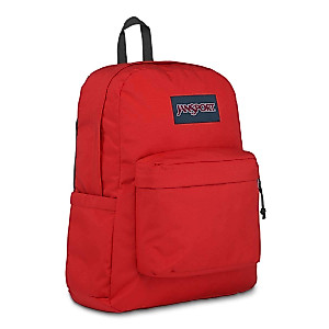 Jansport - Superbreak Backpack - Red Tape, O/S.