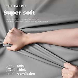 Smart Bedside Table, Wireless Charging Floating Nightstand with Drawers, Wall Mounted Nightstand with Adjustable Touch Sensing Lighting, Wall Night Table with Leather Surface for Bedroom(Color:Dark Gr