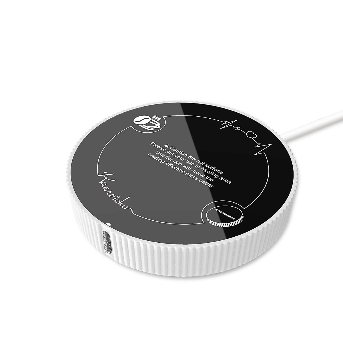 Coffee Mug Warmer, Mug Warmer for Desk with Gravity Switch Suitable for Home and Office Use, Cup Warmer for Coffee, Milk and Tea, Gift, Candle Warmer