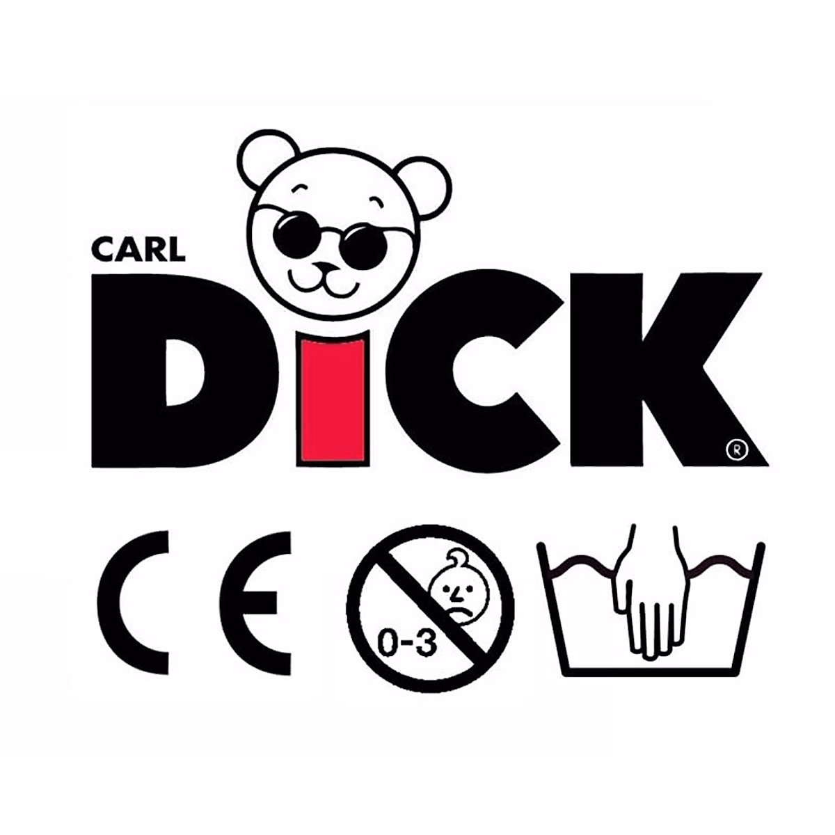 Carl Dick Australian Shepherd Dog with Lead 10.5 inches, 25cm, Plush Toy, Soft Toy, Stuffed Animal 3428