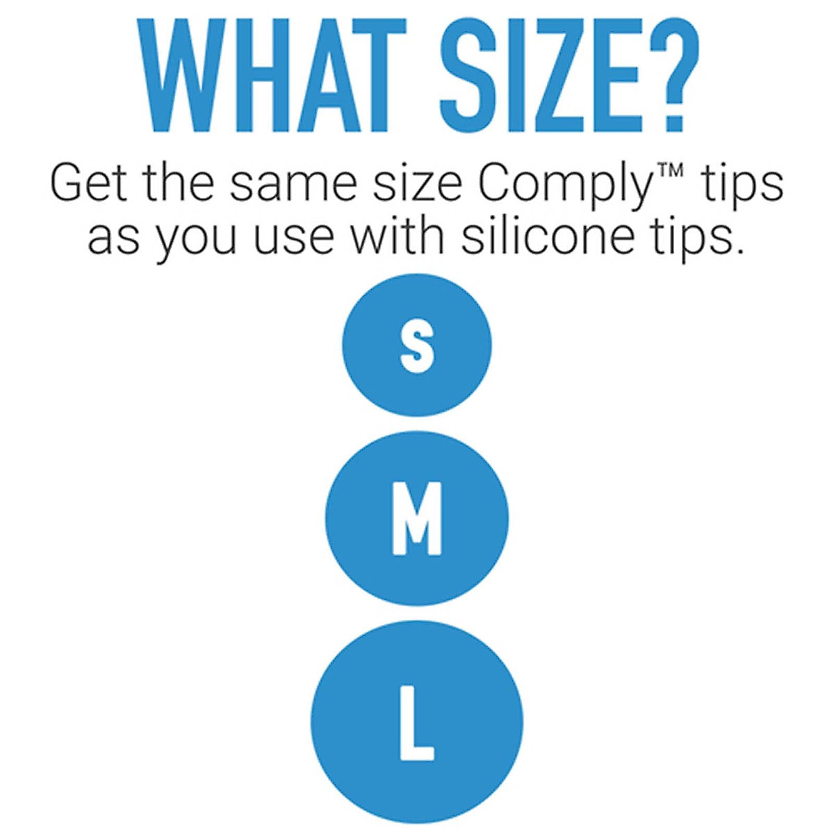 Comply Foam 400 Series Replacement Ear Tips for Bose Quiet Comfort 20, Sennheiser IE 300, Campfire Audio, 7Hertz, NuraLoop & More | Ultimate Comfort | Unshakeable Fit|TechDefender | Large, 3 Pairs Black