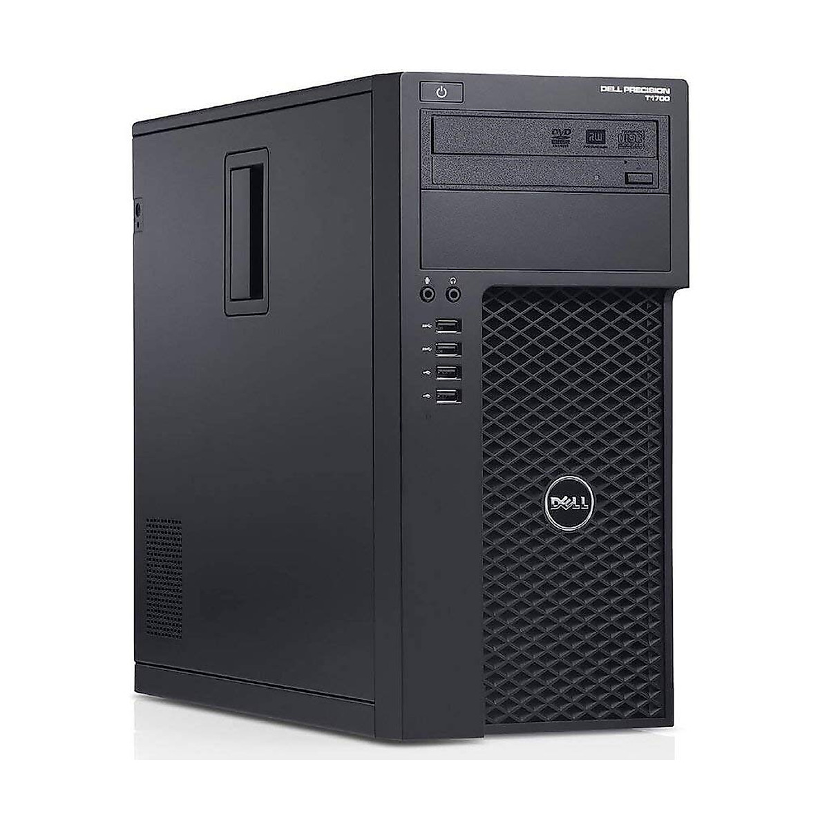 Dell Precision T1700 Tower Workstation Intel i7 i7-4770 3.40 G,16G,360G SSD+2T,Radeon HD 4650 1G VC,DVD,WiFi,HDMI,DP Port,VGA,BT 4.0,W10P64 (Renewed)-Support-English/Spanish