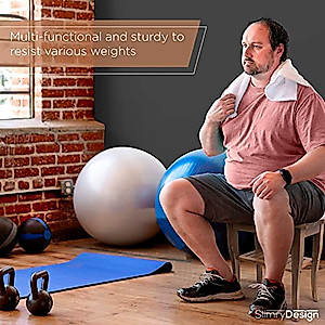 Slimry Design Teak Shower Bench - Solid and Water -Resistant Teak Bench with Storage Shelf Easy to Use Bath Stool with Non-Slip Pads -Assembly Required (Small)