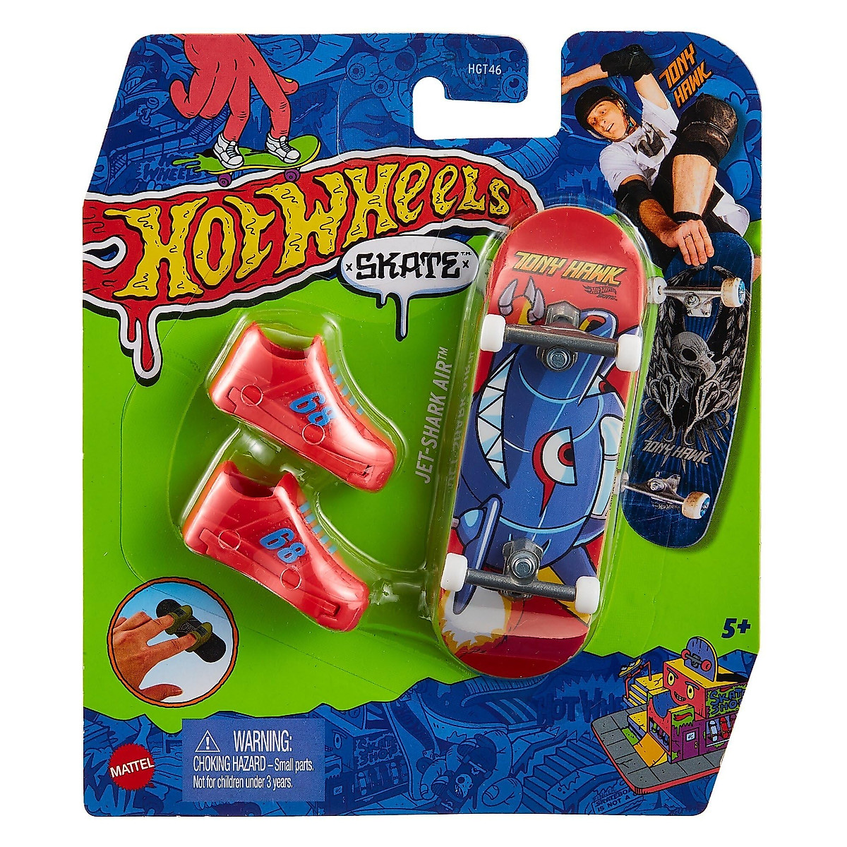 Hot Wheels Skate 2022 - Jet-Shark Air - Tony Hawk HW Originals 4/5