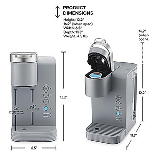 Single Cup Coffee Maker For Hot And Iced Coffee Coffee Machines Expreso Machine Coffee Coffee Maker Home Appliances Kitchen Appliances