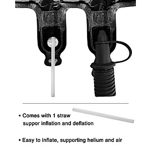 AULE 40 Inch Large 23 Balloon Numbers Black, Big Foil Number Balloons, Giant Helium Happy 23th Birthday Party Decorations for Man and Women, Huge Mylar Anniversary Party Supplies