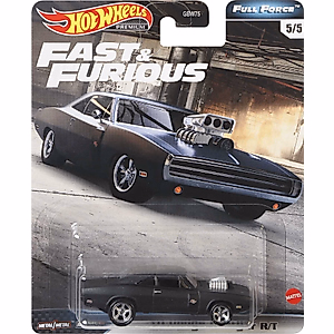 Hot Wheels Dodge Charger, Fast & Furious1:64 Scale Diecast Vehicle (GJR73)