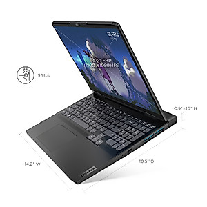 Lenovo IdeaPad Gaming 3i - 2022 - Everyday Gaming Laptop - NVIDIA GeForce RTX 3050Ti Graphics - 15.6" FHD Display - 8GB Memory - 512GB Storage - Intel i7 12th Gen - Onyx Grey