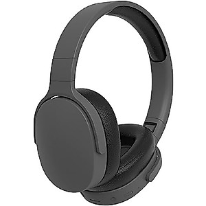 Smart Noise Canceling Bluetooth Headphones, HiFi Foldable Wireless Headphones, Ergonomic Bluetooth 5.1 Compatible, Stereo Around Ear Headphones, Wireless Headphones with Mic (Black)