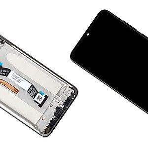 A-MIND for XiaoMi Redmi Note 8 Pro 6.53inchTouch Screen Digitizer LCD Display Assembly Replacement Kits,with Screen Protector+Tools (Black with Frame)