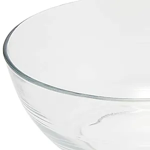 Duralex Made In France Lys 1Quart Clear Round Bowl, Set of 6