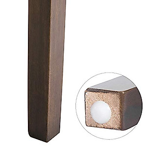 Vintage Leisure Chairs，Aristocratic Style Dining Chair Noble and Elegant Solid Wood Tufted Dining Chair Dining Room Set (Set of 2) (Gray)