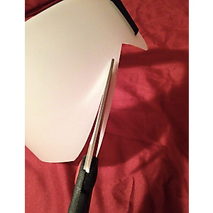 Neckline Shaving Template and Hair Trimming Guide | Hands-Free Cut, Trim, and Shave | Adjustable for Different Sizes | Flexible Durable High-Density Polyethylene (HDPE)