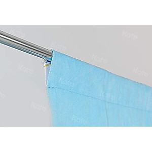 Kate 6ft×9ft Solid Light Blue Backdrop Portrait Photography Background for Photography Studio Children and Headshots Sky Blue Backdrop Background for Photography Photo Booth