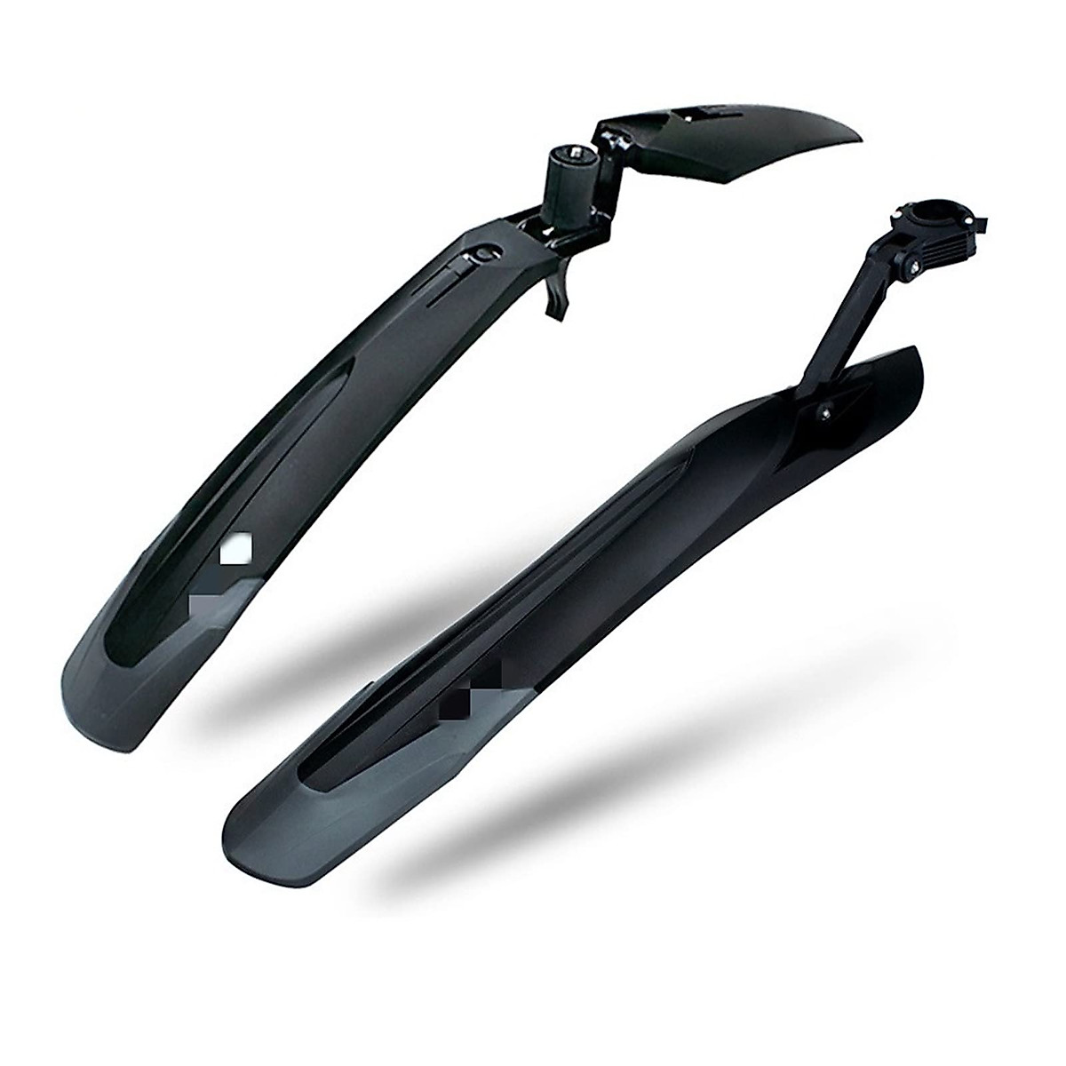 Bike Fender, Portable Bicycle Mudguard,Portable Adjustable Mountain Bike Front and Rear Mud Guard Fenders set, Bike Mudguard Set Fender E-Bike 26 27.5 29 Mountain Bicycle TPE Widen Lengthen Front Rear