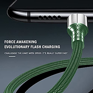 BGNTBUK Charging Cable Micro USB Cable 5A Fast Charging Nylon Braided Data Cable Suitable for Android Mobile Phone Power Delivery Cable