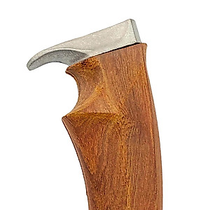 Sleek and Sturdy Kitchen Knife Handle Replacement, Wooden Style A