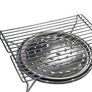 PETSOLA Indoor Burner Stoves Stand Rack Camping Pot Bracket Holder Stainless Steel Family Party Mini Over The Home Garden Household Camping Grill