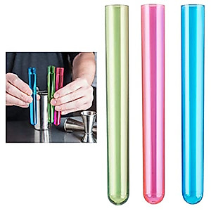 24 Pc Shot Glasses Test Tube Shooters Neon Color Party Drinks Novelty Gift Bar