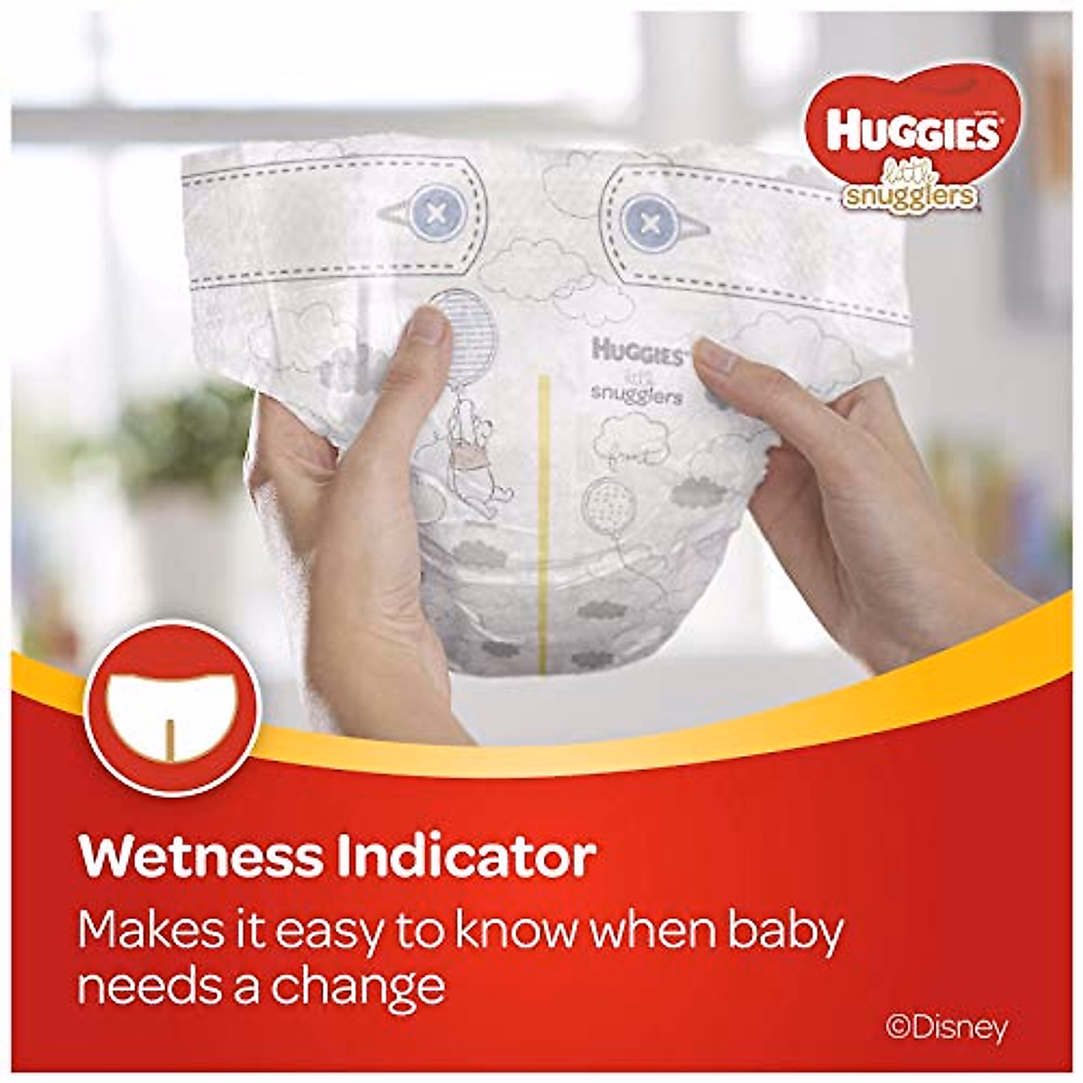 Huggies Little Snugglers Baby Diapers, Size 4, 52 Ct