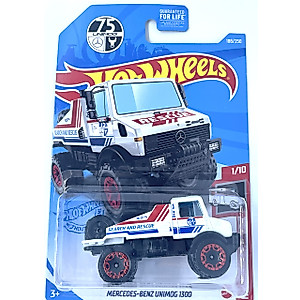 Hot Wheels - Mercedes-Benz Unimog 1300 - HW Rescue 1/10 [ White] #188/250